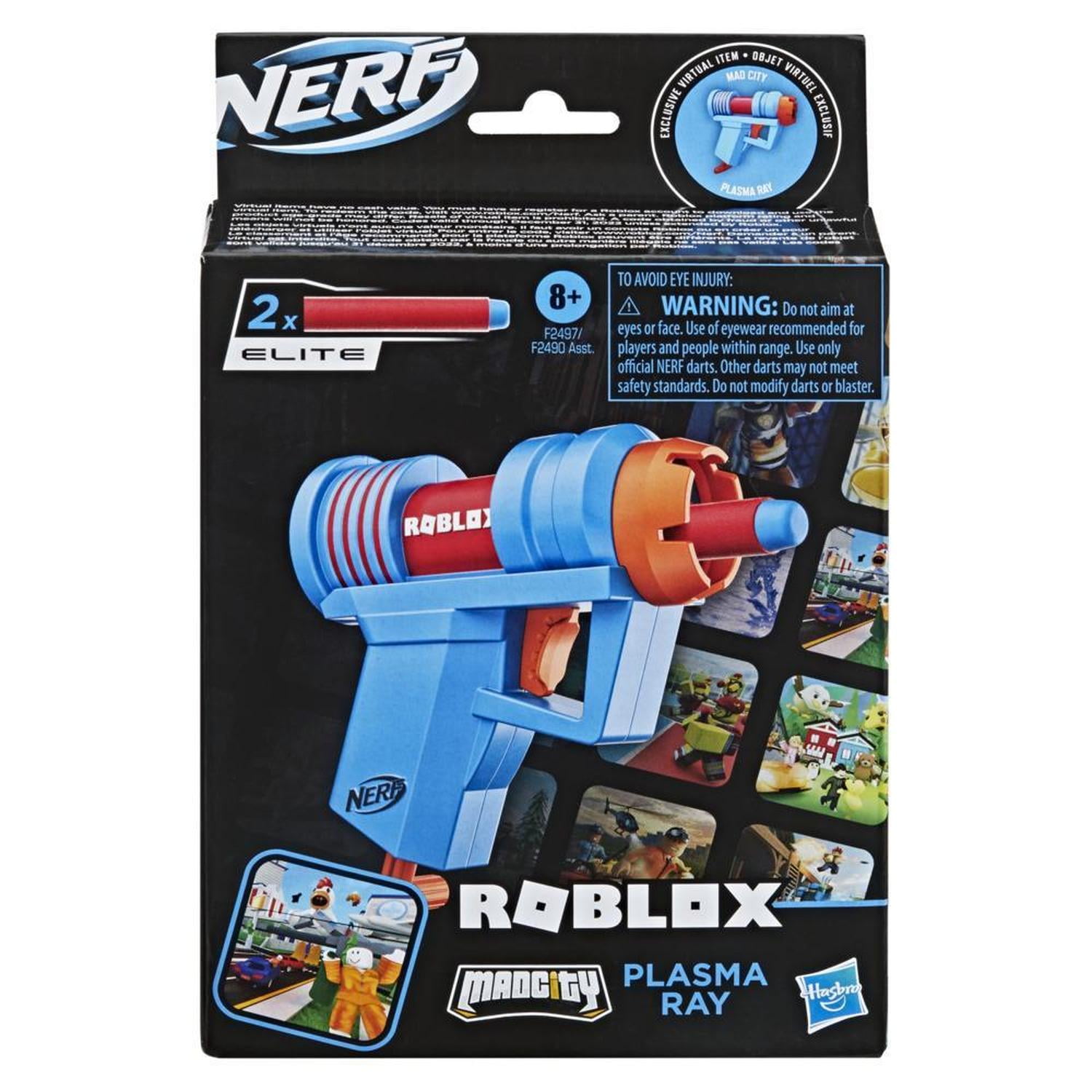 Lanzador Nerf Roblox Mad City Plasma Ray Hasbro PRINCIPAL Multicolor ...