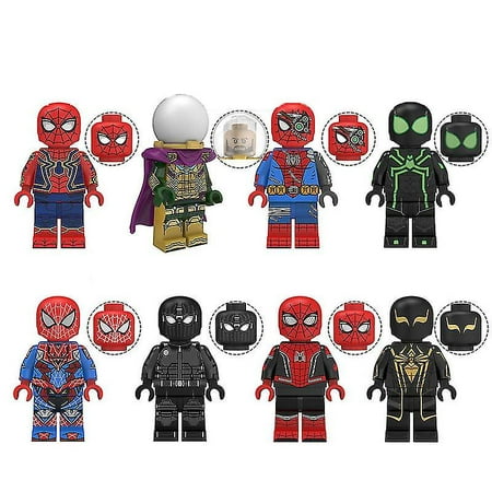 Marvel Hero Series Spider-man Mystery Assembled Building Block ...