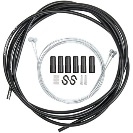 Lined Bicycle Bike Cable Housing Cable End Cap Replacement Kit DIY Set ...