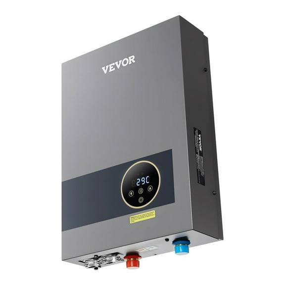 KFFKFF 27kW Tankless Electric Water Heater, Instant Hot Water for ...