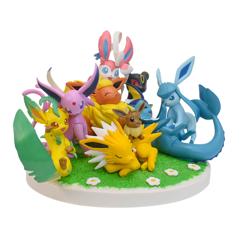 Eevee Evolutions Glaceon And Umbreon