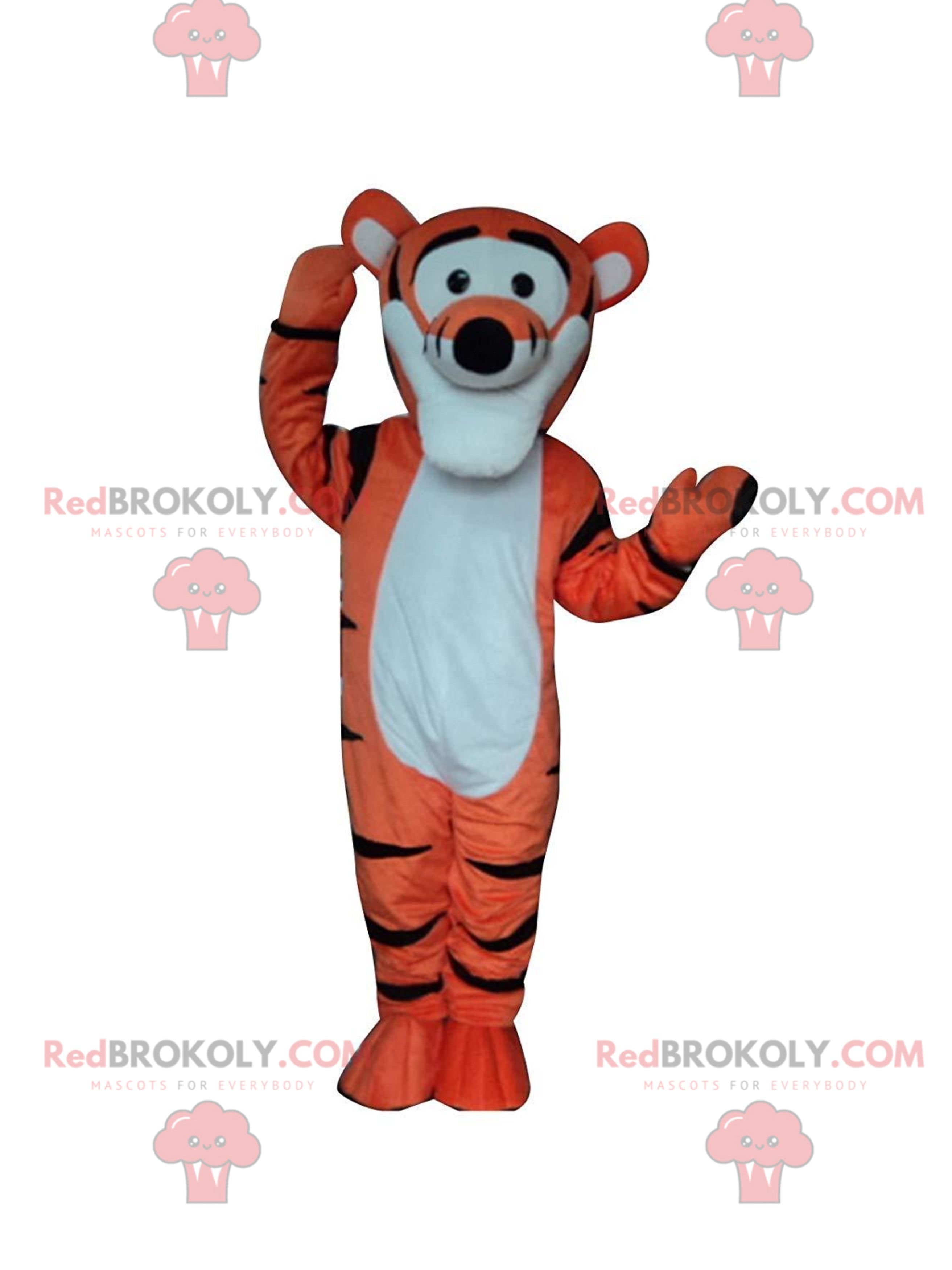 Mascot Tigger, famous orange tiger in Winnie the Pooh - Walmart.com