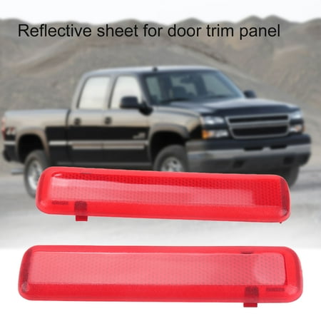 Essen 1 Pair Panel Reflector Safe High Visibility ABS Strong Reflection ...