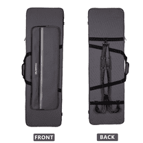 Crossrock Mandolin Foam Case for A & F Style | Lightweight Gray Gig Bag ...