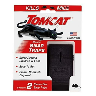 Tomcat Mouse Killer II Disposable Bait Stations, 4 count - Walmart.com