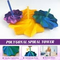 CYFW Mini Sensory Fidget Star Blue-Green,3D Printed Fidgets,Sensory ...
