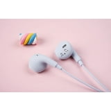 Qearfun Kids' Donut Earbuds, In-Ear Headphones with Microphone ...