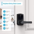 Keyless Entry Door Lock with Handle, Digital Keypad Door Knob, Smart ...