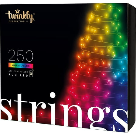 Twinkly Strings – App-Controlled LED Lights String with 600 RGB (16 ...