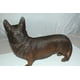 Corgi dog standing Bronze Statue - Size: 20"L x 8"W x 15"H. - Walmart.com