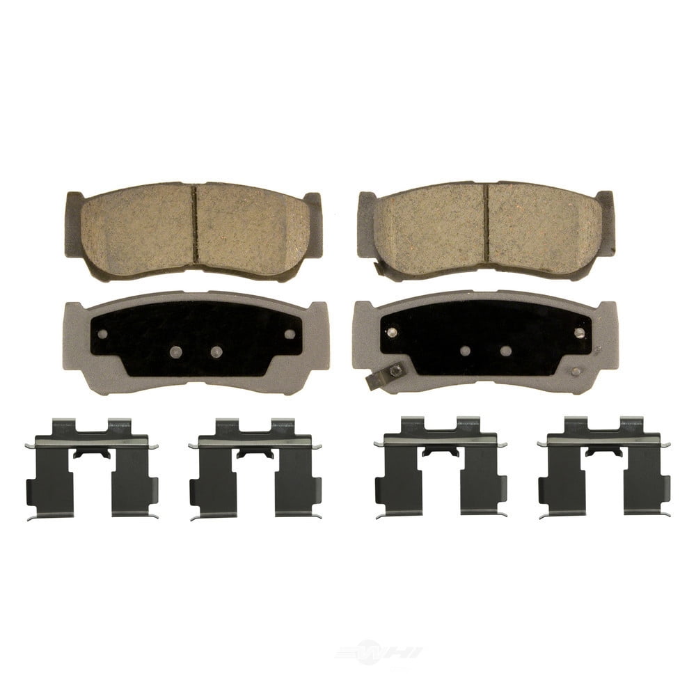 Wagner Brake Thermoquiet Ceramic Brake Pad Set - Walmart.com