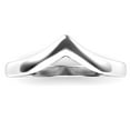 Sz 7 Sterling Silver 925 Chevron Stackable Ring - Walmart.com