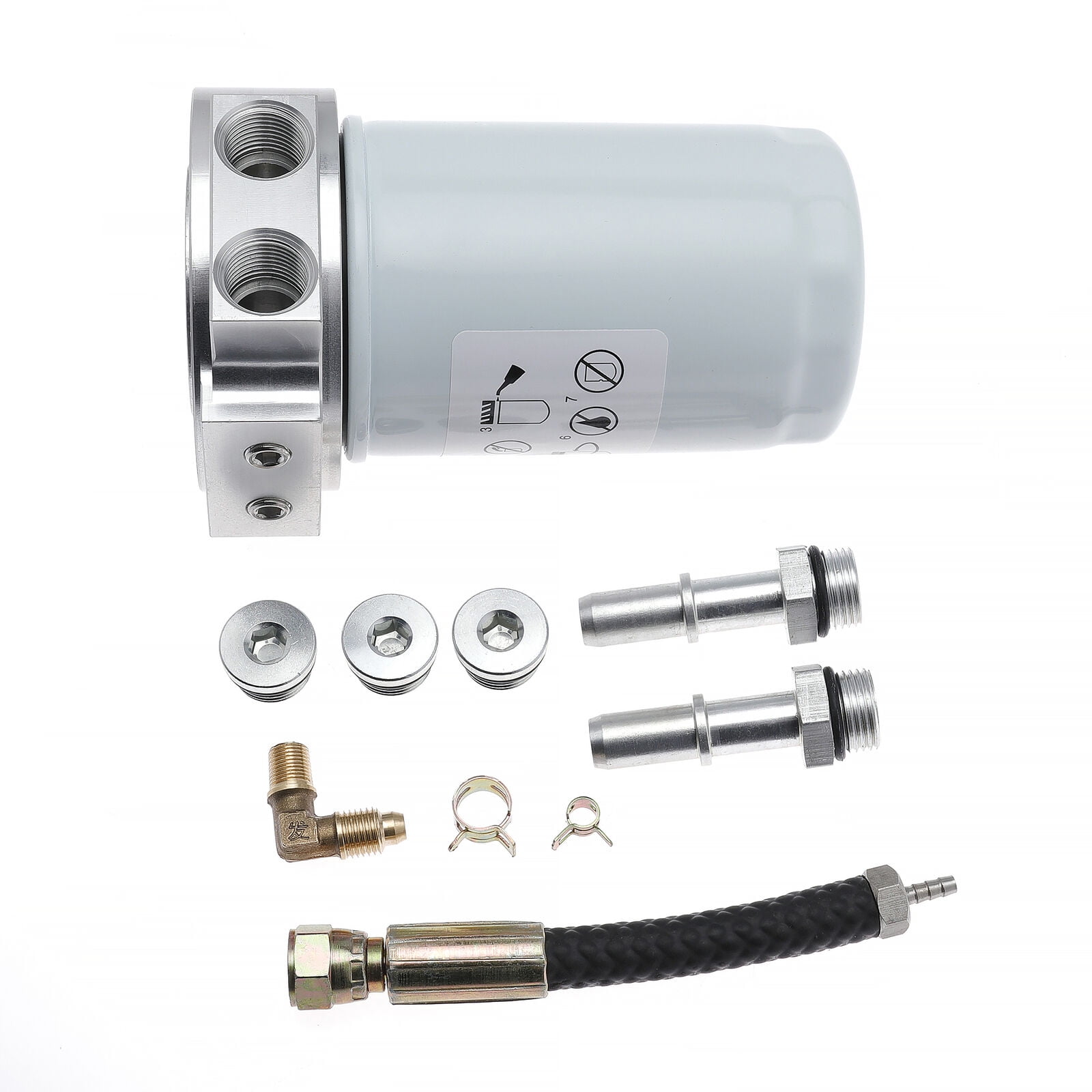 ACA BF7967 Fuel Filter Conversion Kit For F250 F350 F450 F550 6.7L ...