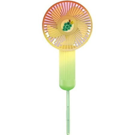 cueiha Colorful Handheld Mini Fan, with Lanyard USB Rechargable for ...