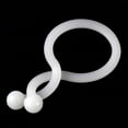 Nylon Reusable Twist Tie Cable Clips White 10mm x 30pcs, 18mm x 20pcs ...