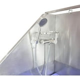 SHELANDY Professional Stainless Steel Pet Dog Bath Tub, Wash Station ...