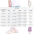ATOYSOY Kids Girls Casual Light Cropped Wide Leg Pants Solid Color ...