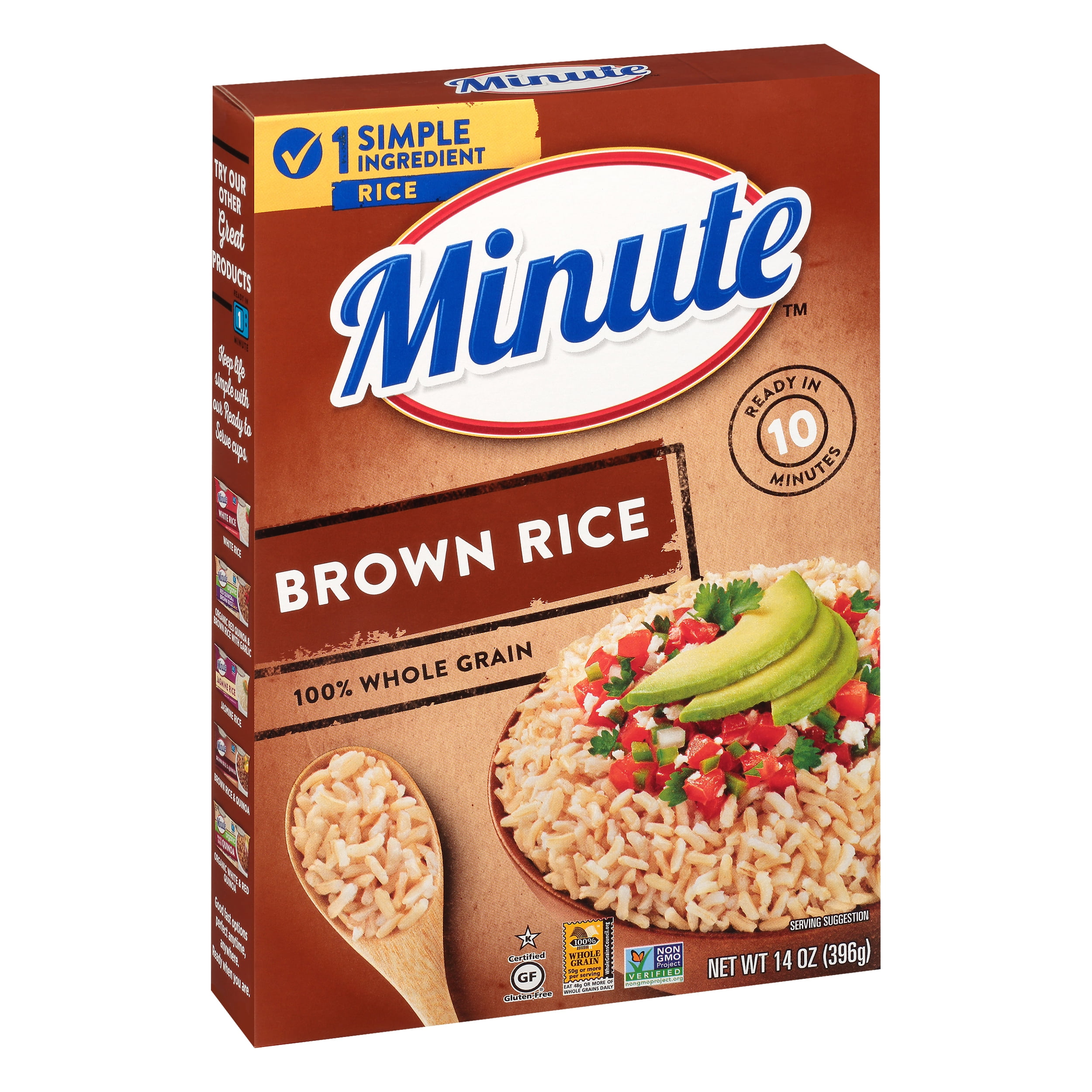 Buy Minute Instant Brown Rice, 100% Whole Grain Rice, 14 oz Online at ...