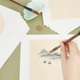1 Bag 2 Sets 2 Style Chinese Rice Paper Card Xuan Paper Rectangle ...