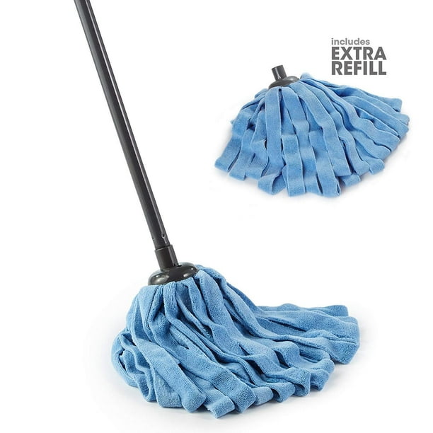 O-Cedar Microfiber Cloth Mop (Microfiber Cloth Mop 1 Extra Refill, Pack ...