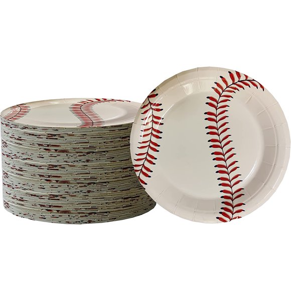 Baseball Party Plates