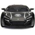 Jada Toys Marvel Black Panther & W Motors Lykan Hypersport DIE-CAST Car ...