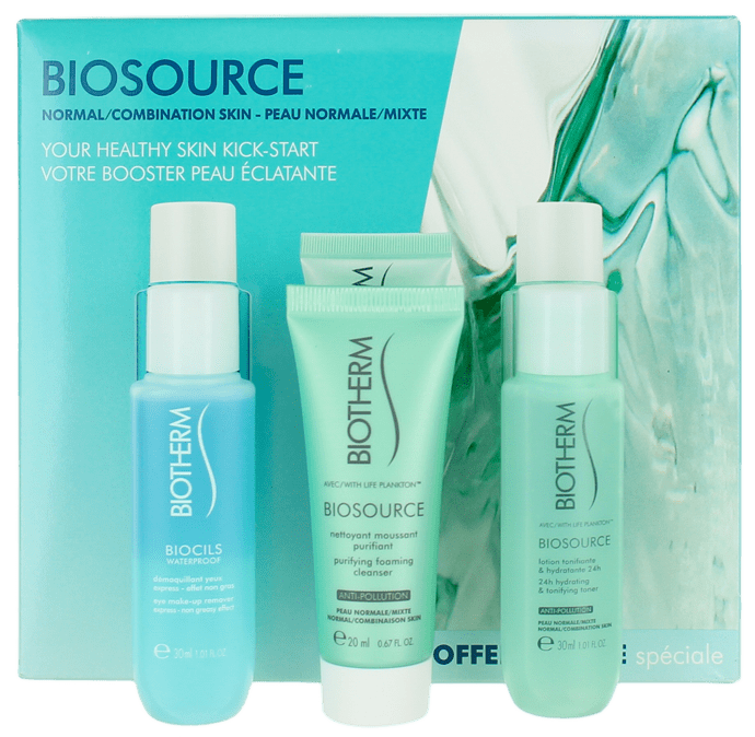 Biosource By Biotherm Women SET for Nomal / Combination Skin - Walmart.com