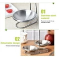 iPstyle Spoon Rest Holder, Stainless Steel Utensil Rest, Vertical Soup ...