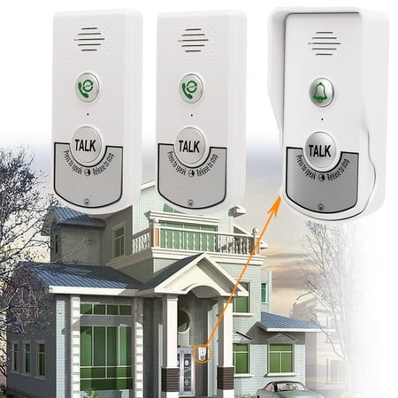 Voice Intercom , 1000m Distance Intelligent Intercom Doorbells ...
