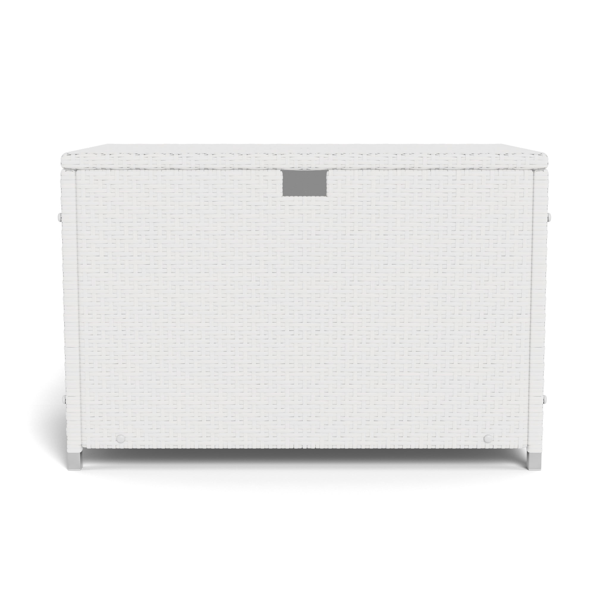 Tortuga Outdoor Stonewick Medium 24" x 36" Resin Wicker Storage Box ...