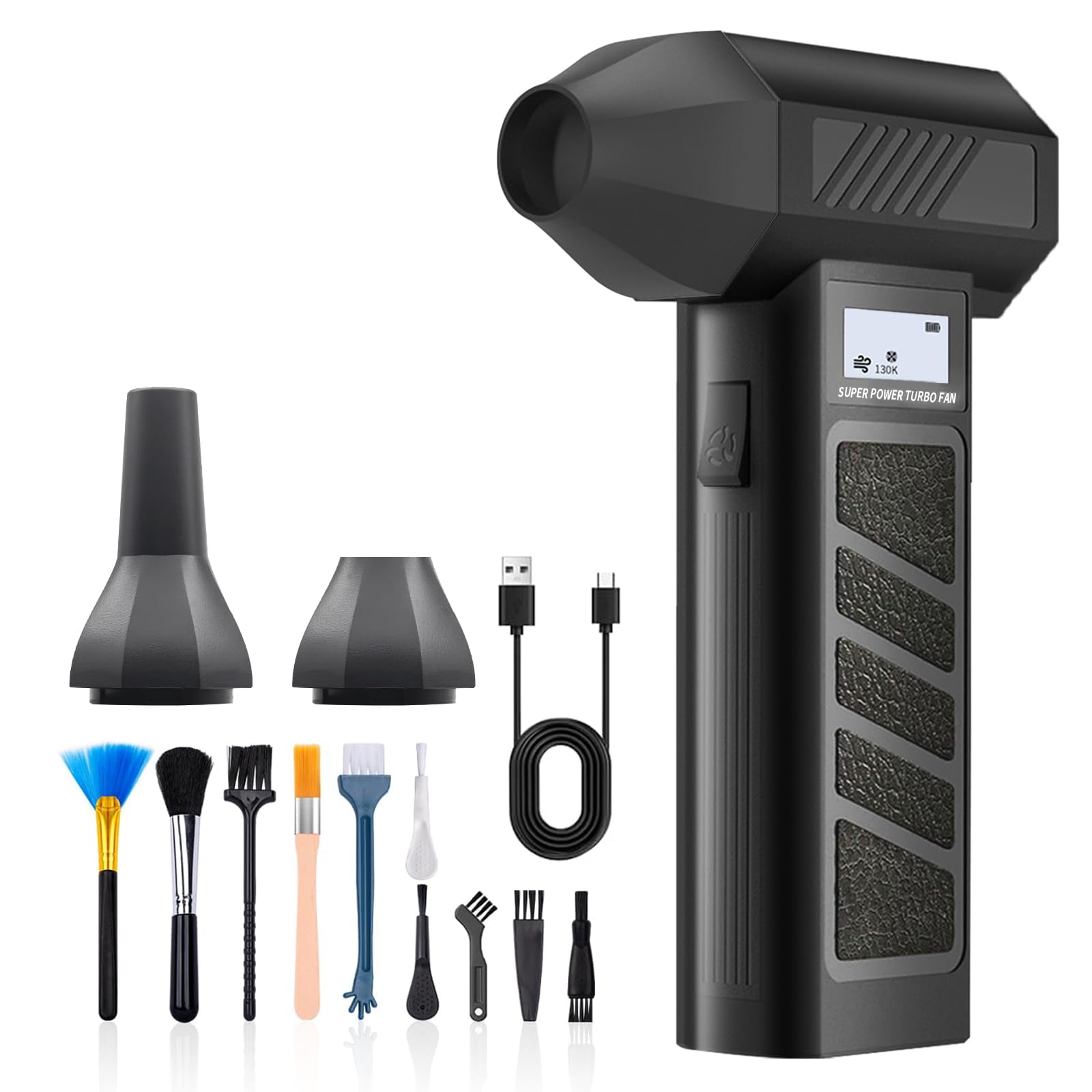 Plumero de aire comprimido QINK ROLMIL 4 Speed Ultra 130.000 RPM ...
