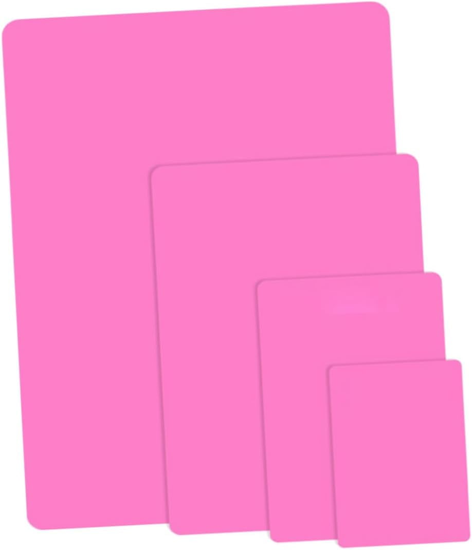 4pcs Silicone Plates Table Placemats Coasters for Dining Table Silicone ...