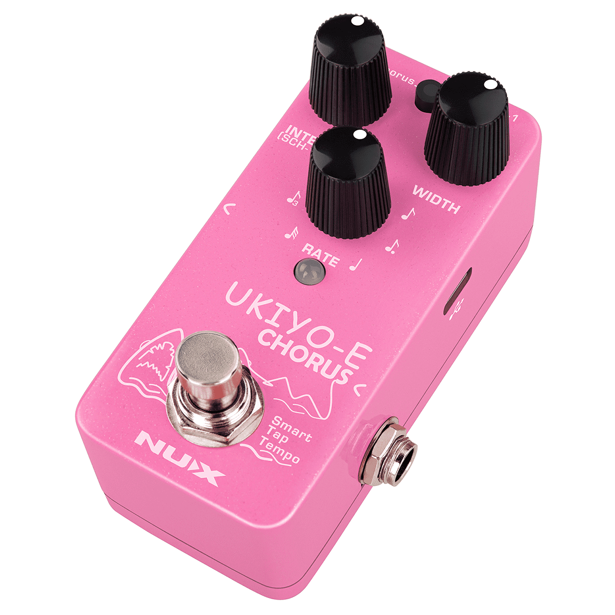 Mini pedal chorus para guitarra Nux NCH-4 | Bodega Aurrera en línea