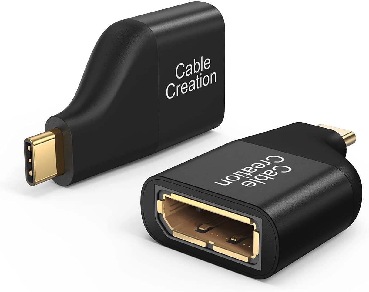 USB C to DisplayPort 4K, Bmatwk Portable USB Type C to DP Adapter ...