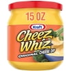 Cheez Whiz Cheese Dip, 1 Jar, Original Flavor, Easy Dip, 15 oz ...