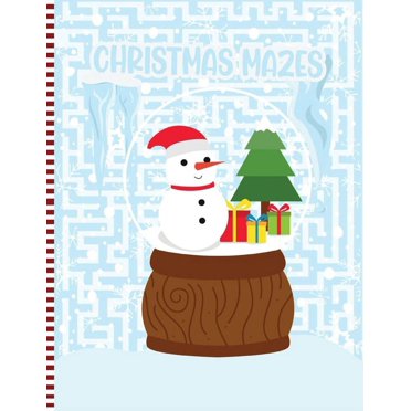 Big Winter Holiday Activity Book for Kids: 50 activities - Christmas ...