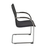 Entrepreneur Side Chair- Black - Walmart.com