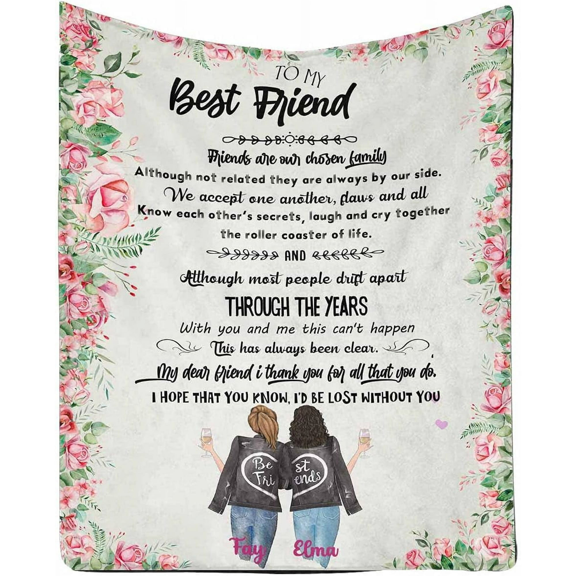 Click here for Lhshid Personalized Blanket To My Best Friend I Ho... prices