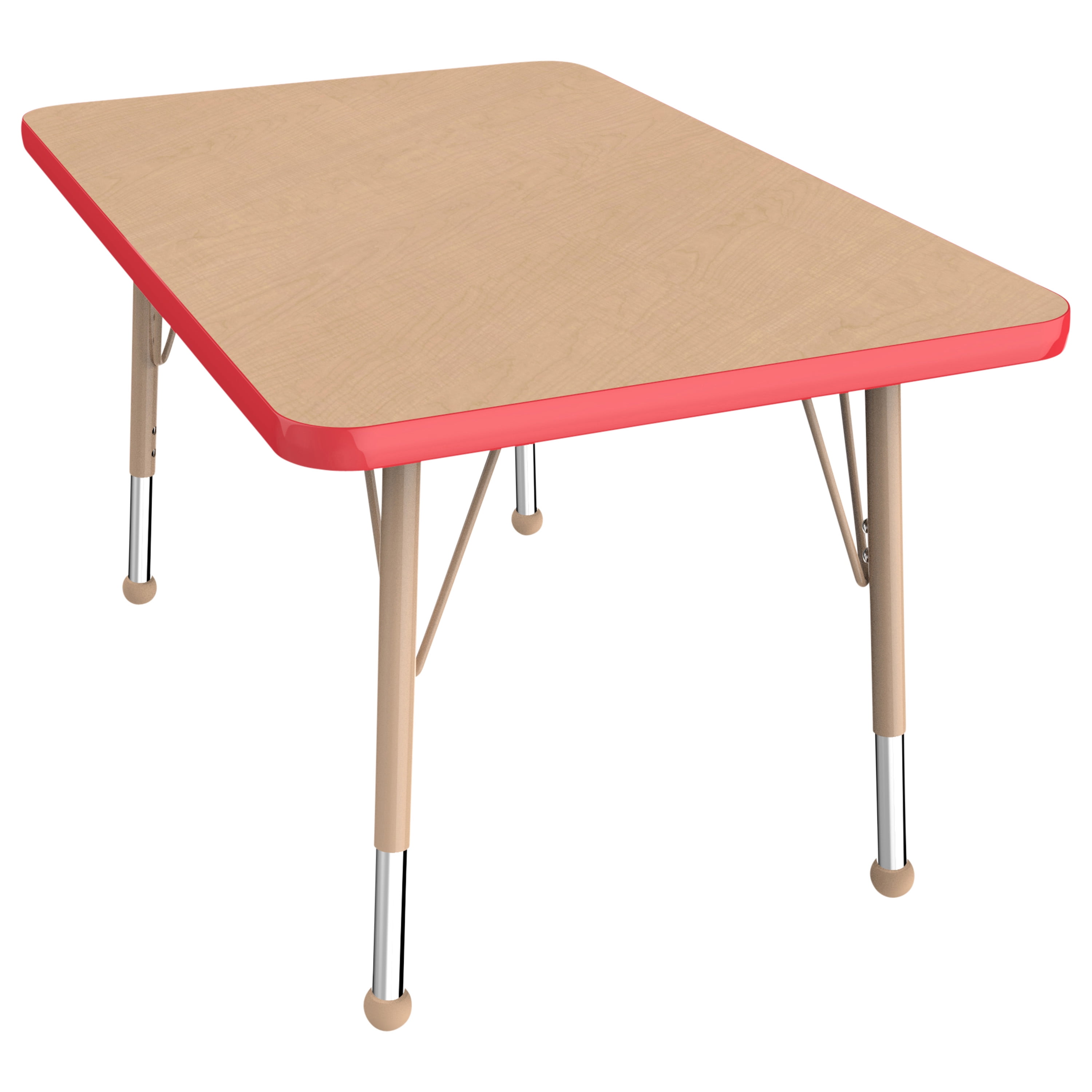 ECR4Kids 24in x 36in Rectangle Everyday T-Mold Adjustable Activity ...