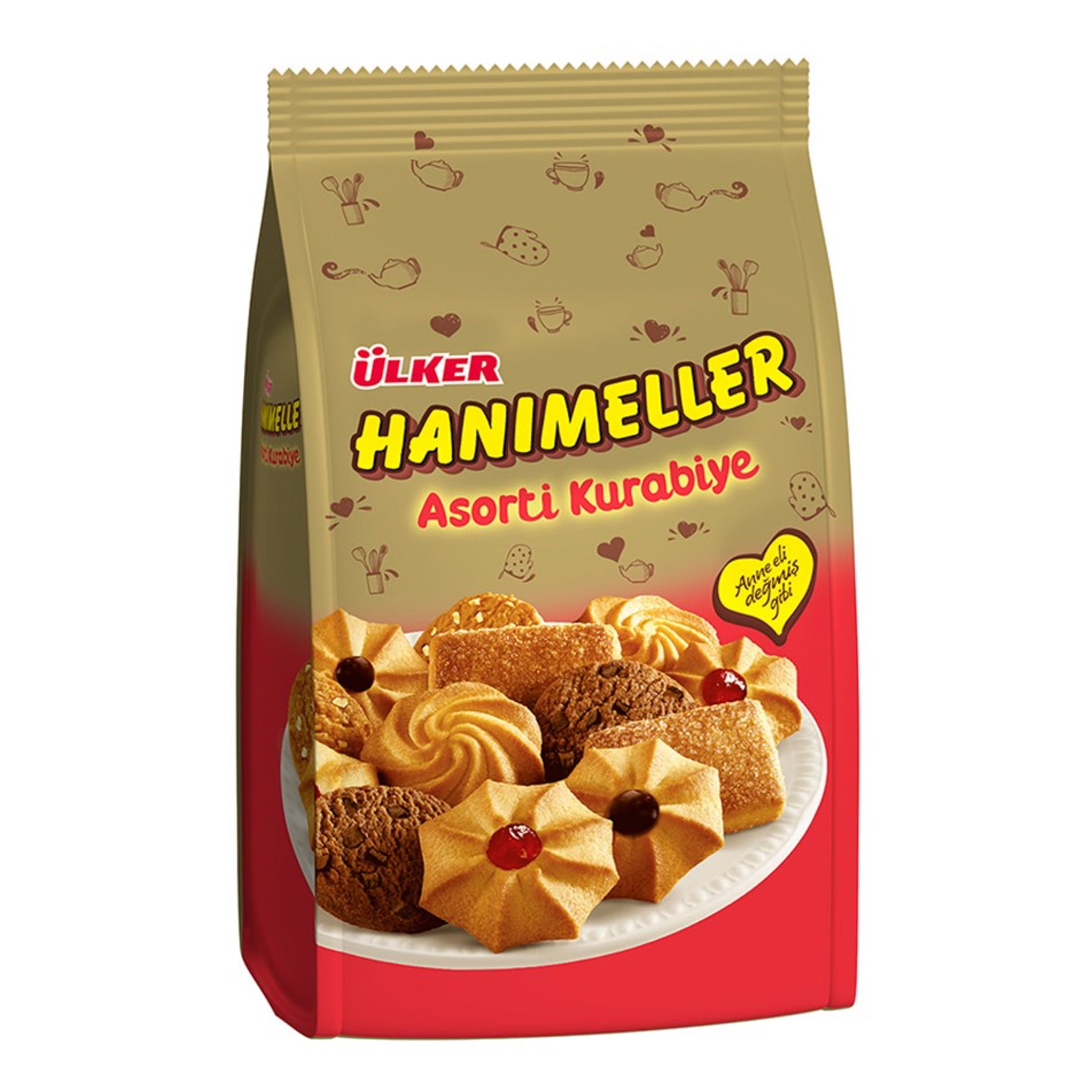Ulker 3-Pack Hanimeller, Asorti Cookies, 150 gr - Walmart.com