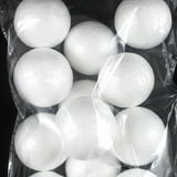 36 Ct Foam Balls 1.5" Round White Foam Polystyrene Sphere Art Craft - Walmart.com
