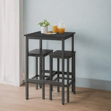 Bar Table, Rectangular Pub Table, 47.2” Counter Height Table, High Pub ...