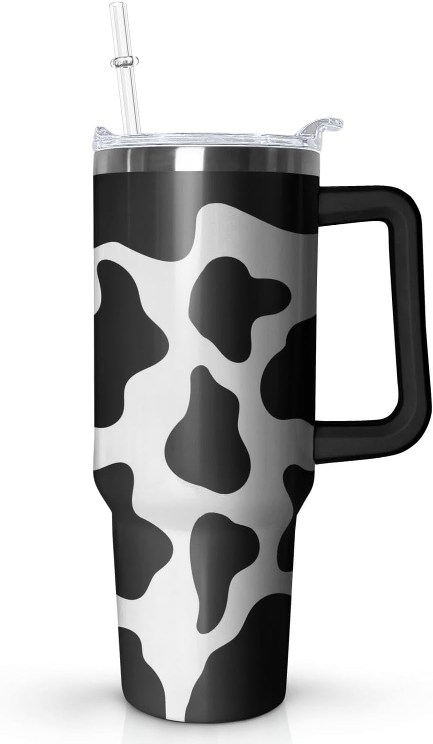 40 Oz Mug Tumbler Stainless Steel Vacuum Insulated Mug with Handle ...