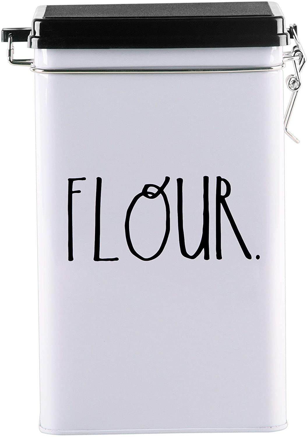 Rae Dunn 8 Inch Tall Flour Tin Canister - Walmart.com