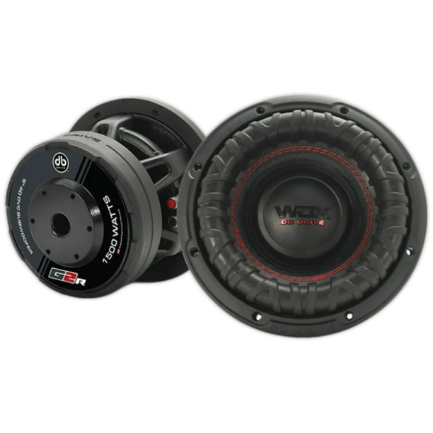 Subwoofer DB Drive WDX8G2R.4 8PLG 1500W Doble Bobina 4O | Walmart en línea