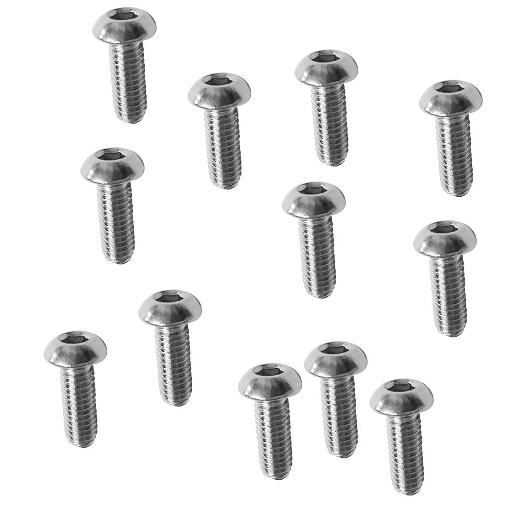 12 Pieces M6 Stainless Socket Screw Kayak Allen Key s - Walmart.com