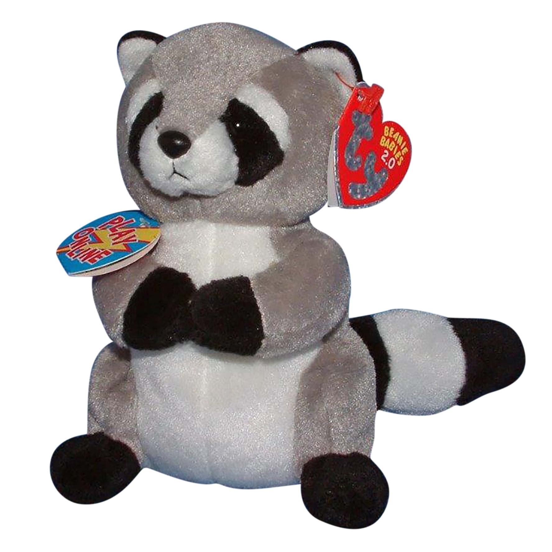 Ty 2.0 Beanie: Ricky the Raccoon | Stuffed Animal - Walmart.com