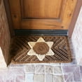 Rubber-Cal "Valencia" Decorative Coco Coir Scraper Doormat, 18 by 30 ...