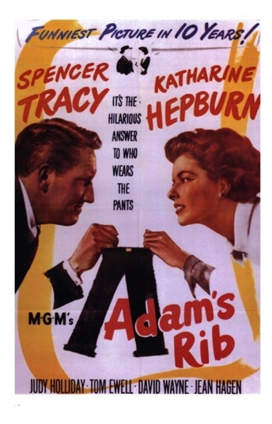 Adam's Rib Movie Poster (11 x 17) - Item # MOV143793 - Walmart.com