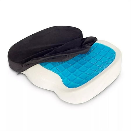 Gel Reinforcement Pad - Anti-Slip Orthopedic Gel & Memory Foam Coccyx ...